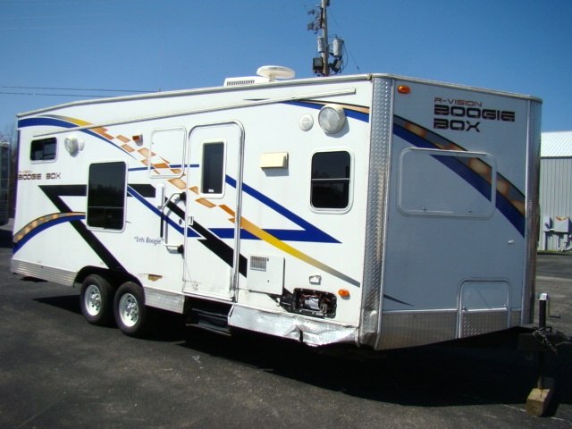 Salvage RV Parts 2007 R-VISION BOOGIE BOX TOY HAULER 230FK USED FOR ...
