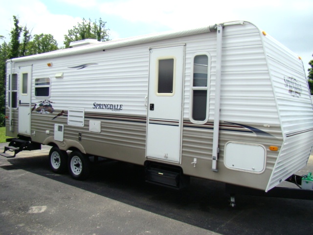 Salvage RV Parts 2007 KEYSTONE SPRINGDALE 28FT 1 SLIDE TRAVEL TRAILER ...