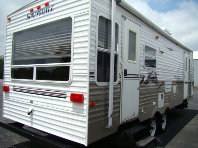 Salvage RV Parts 2007 KEYSTONE SPRINGDALE 28FT 1 SLIDE TRAVEL TRAILER ...