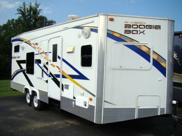 Salvage RV Parts 2007 R-VISION BOOGIE BOX TOY HAULER 230FK USED FOR ...