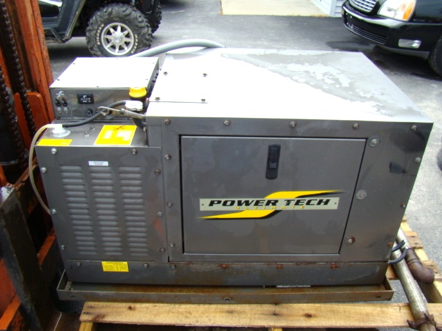 Salvage RV Parts USED 8 KW DIESEL GENERATOR POWER TECH FOR SALE YEAR ...