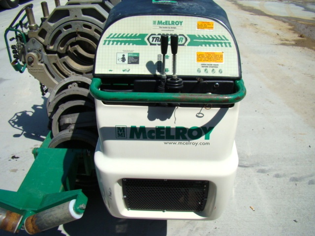 Salvage RV Parts McElroy 618 Fusion Machine For Sale Poly Pipe Welder ...