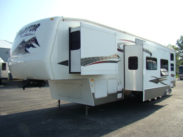 Salvage RV Parts 2007 KEYSTONE RAPTOR FIFTHWHEEL TOY HAULER FOR SALE ...