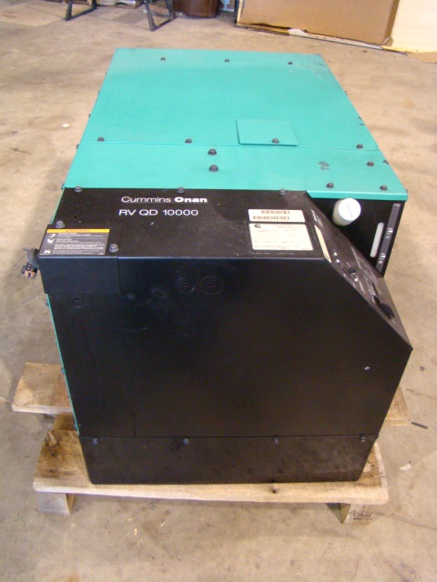 Salvage RV Parts ONAN 10000 RVQD CUMMINS DIESEL GENERATOR RV ...